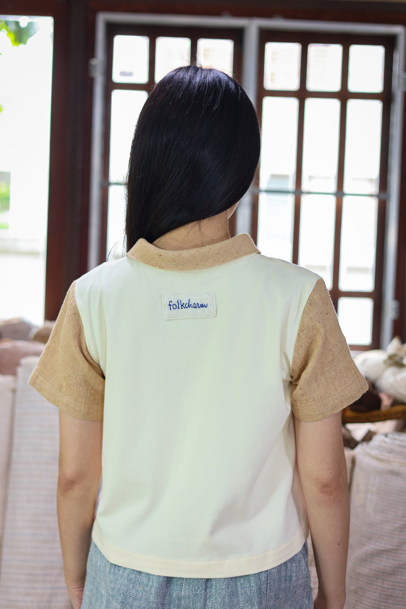 Looped Polo Shirt – folkcharm_shop