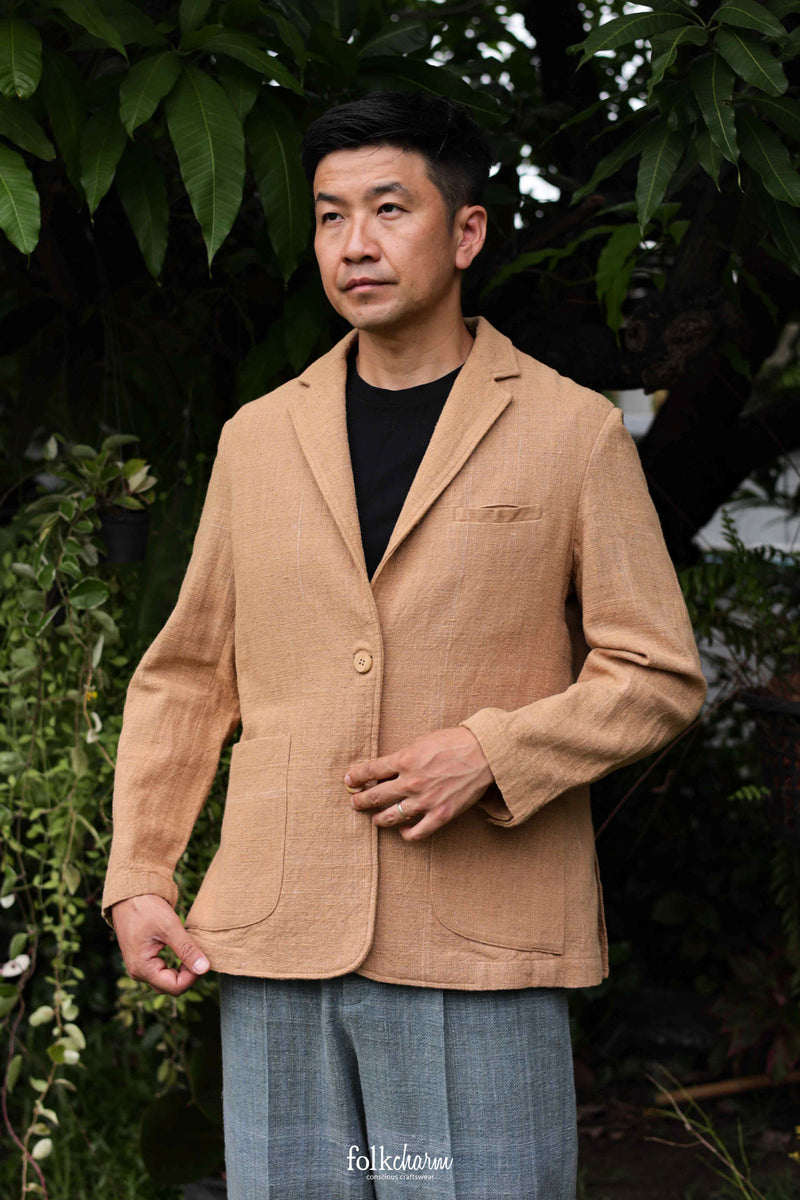 Men's Relaxed-fit Blazer – folkcharm_shop